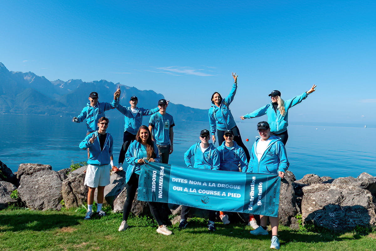 Dites Non à la Drogue a fait le tour du Léman - Dites non à la drogue
